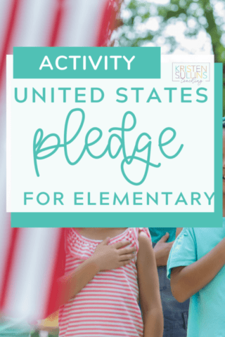 Pledge of Allegiance for First Grade - Kristen Sullins Teaching