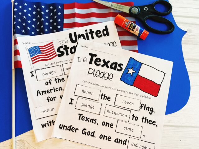 Pledge of Allegiance for First Grade - Kristen Sullins Teaching