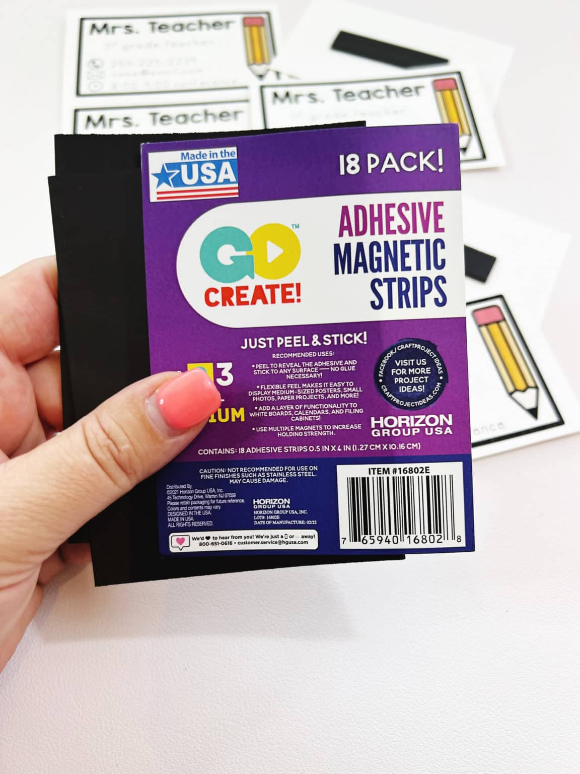 FREE Meet the Teacher Magnet Template - Kristen Sullins Teaching