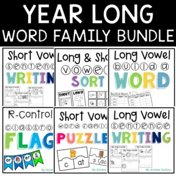 A Week of Word Families - Kristen Sullins Teaching