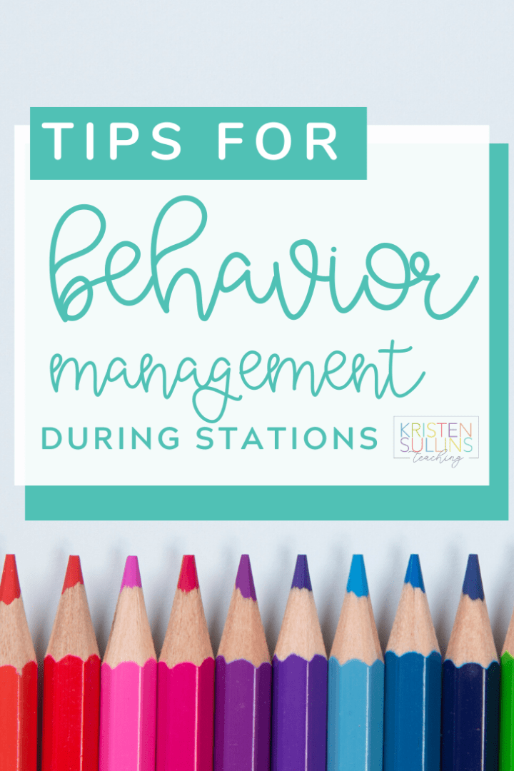 Behavior Management Tips from a Teacher Who's Been There - Kristen ...