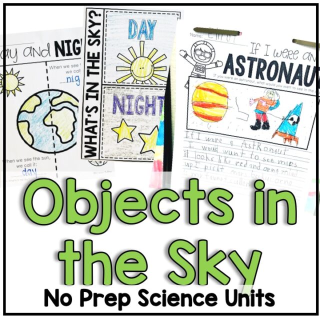 Objects in the Sky for First Grade - Kristen Sullins Teaching