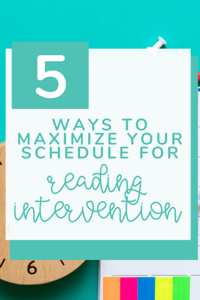 5 Ways to Maximize Your Classroom Schedule to Create Time for ...