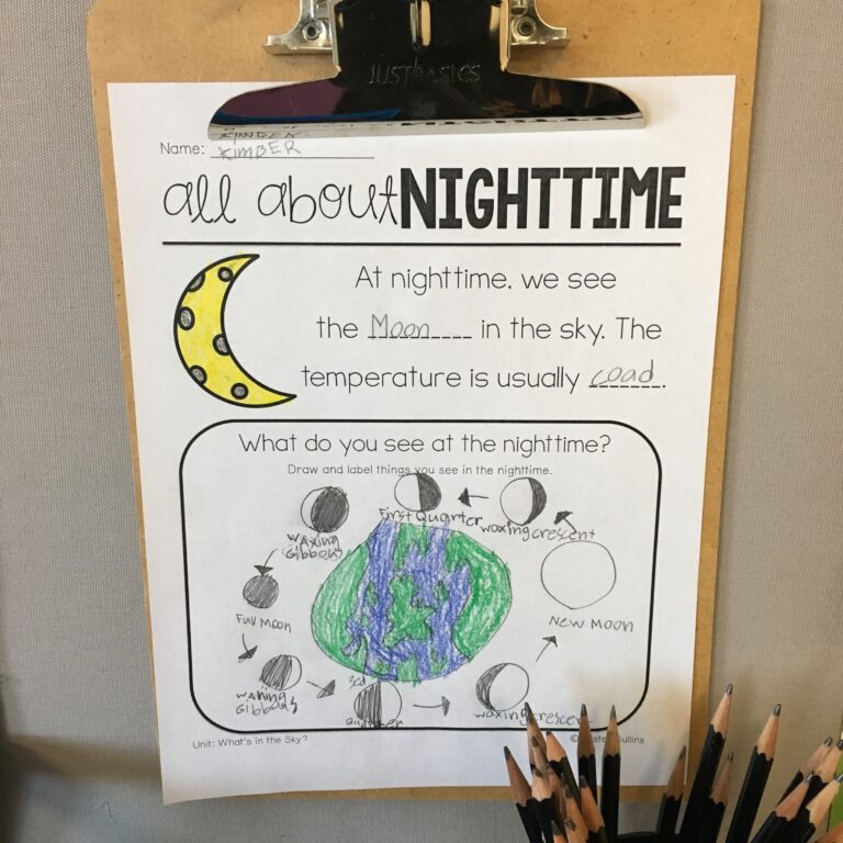 Objects in the Sky for First Grade - Kristen Sullins Teaching