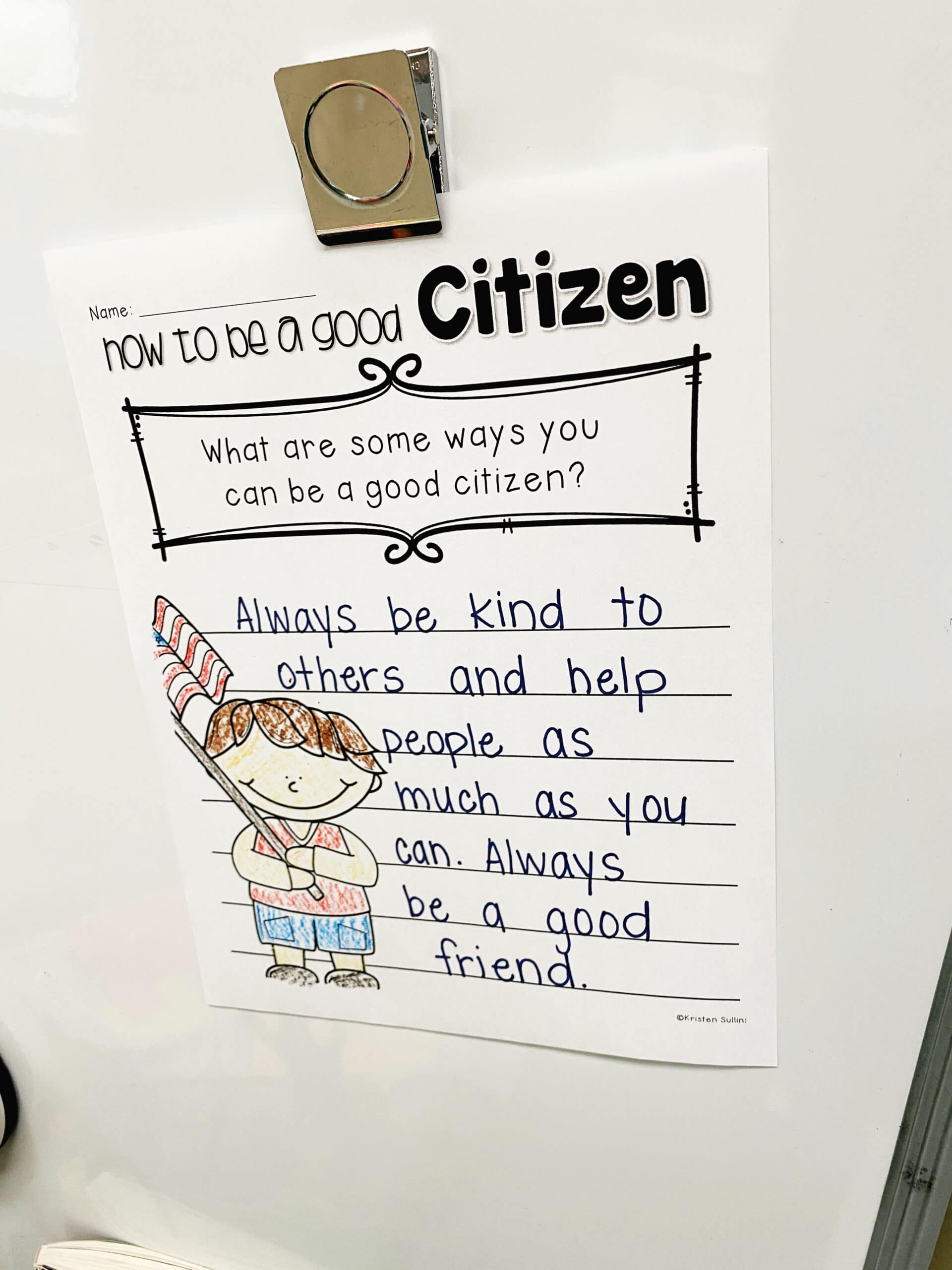 United States Activities for First Grade - Kristen Sullins Teaching