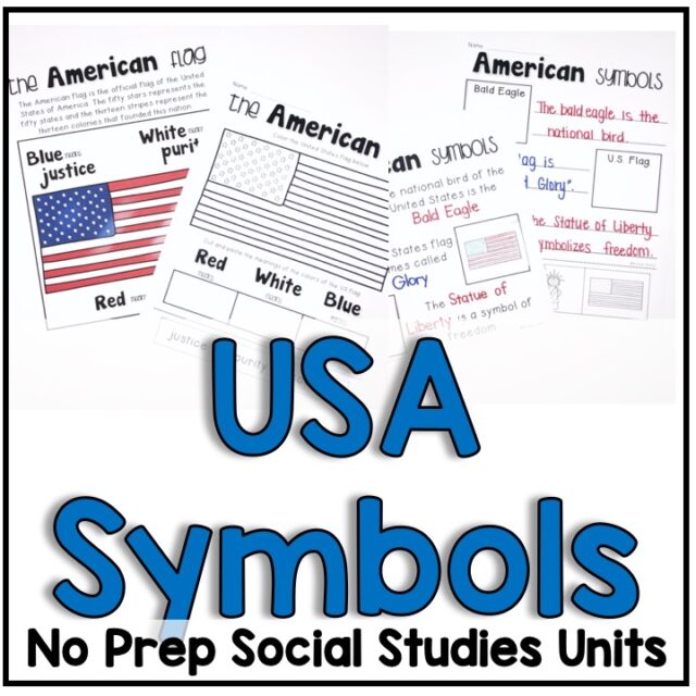 United States Activities for First Grade - Kristen Sullins Teaching