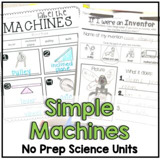 Simple Machines for First Grade - Kristen Sullins Teaching