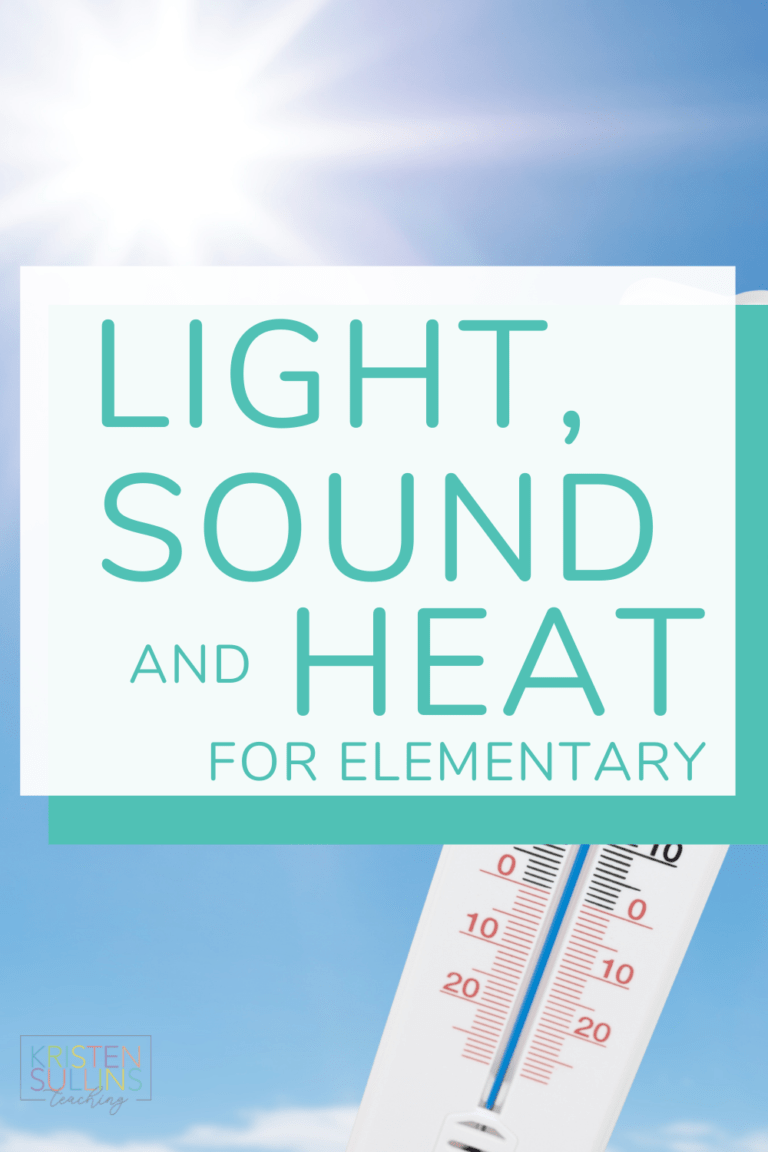 Types of Energy: Light, Sound and Heat - Kristen Sullins Teaching