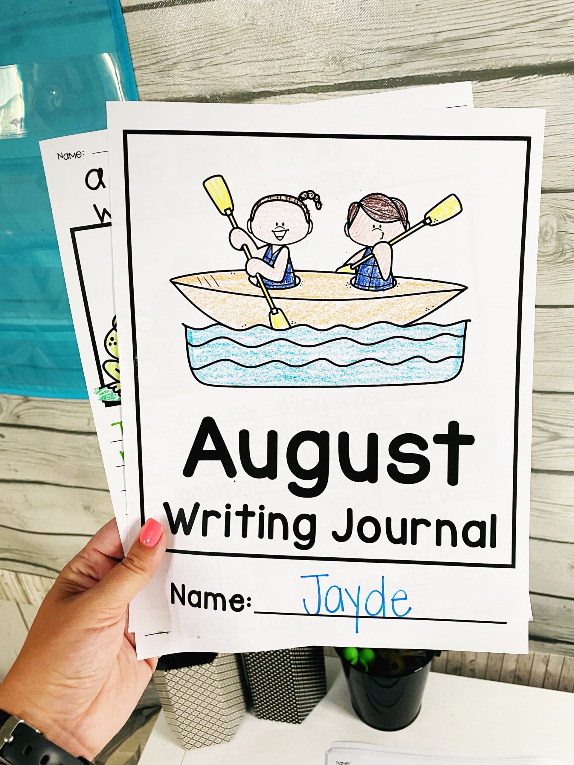 August Creative Writing Activities - Kristen Sullins Teaching