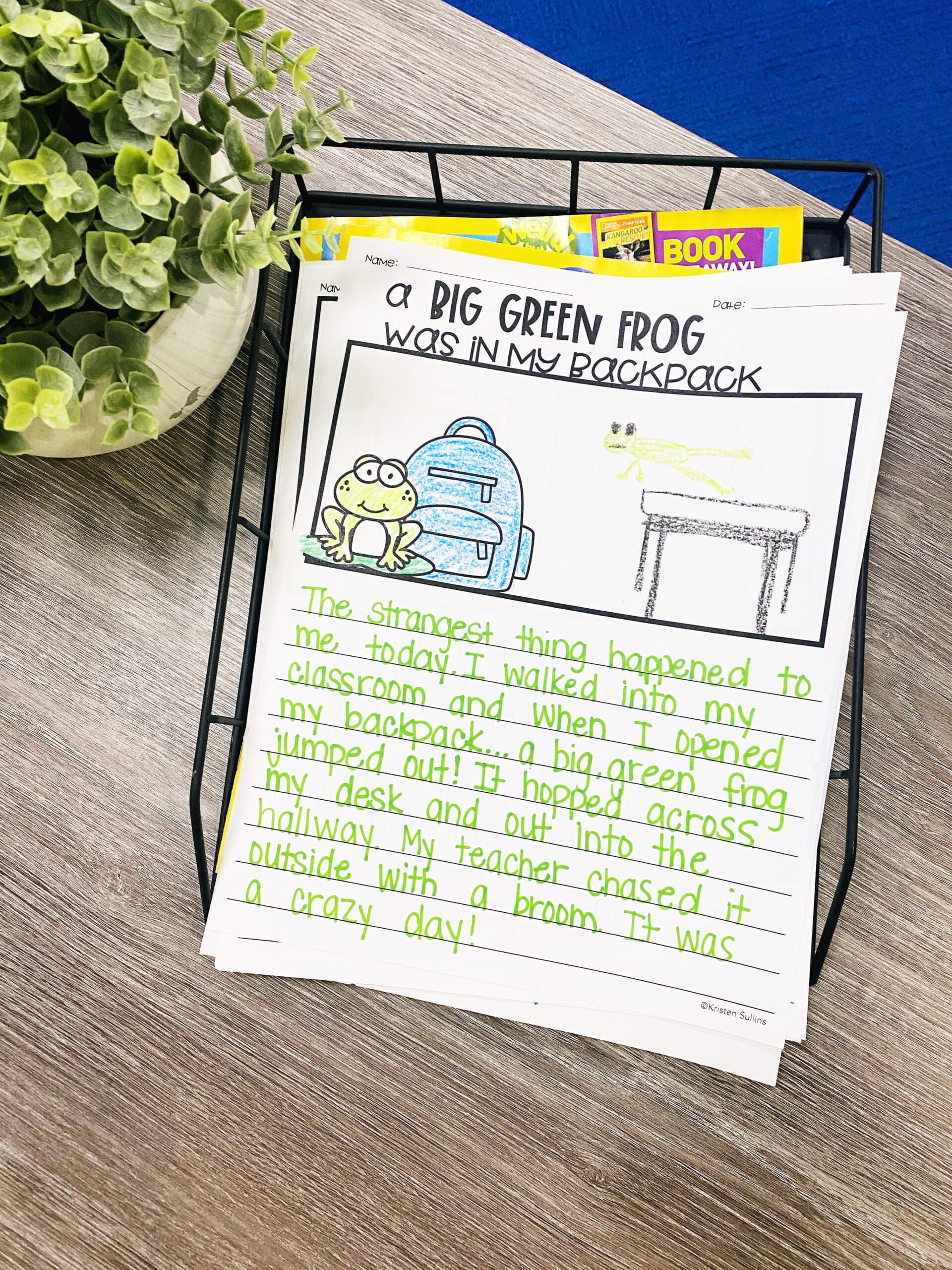 August Creative Writing Activities - Kristen Sullins Teaching