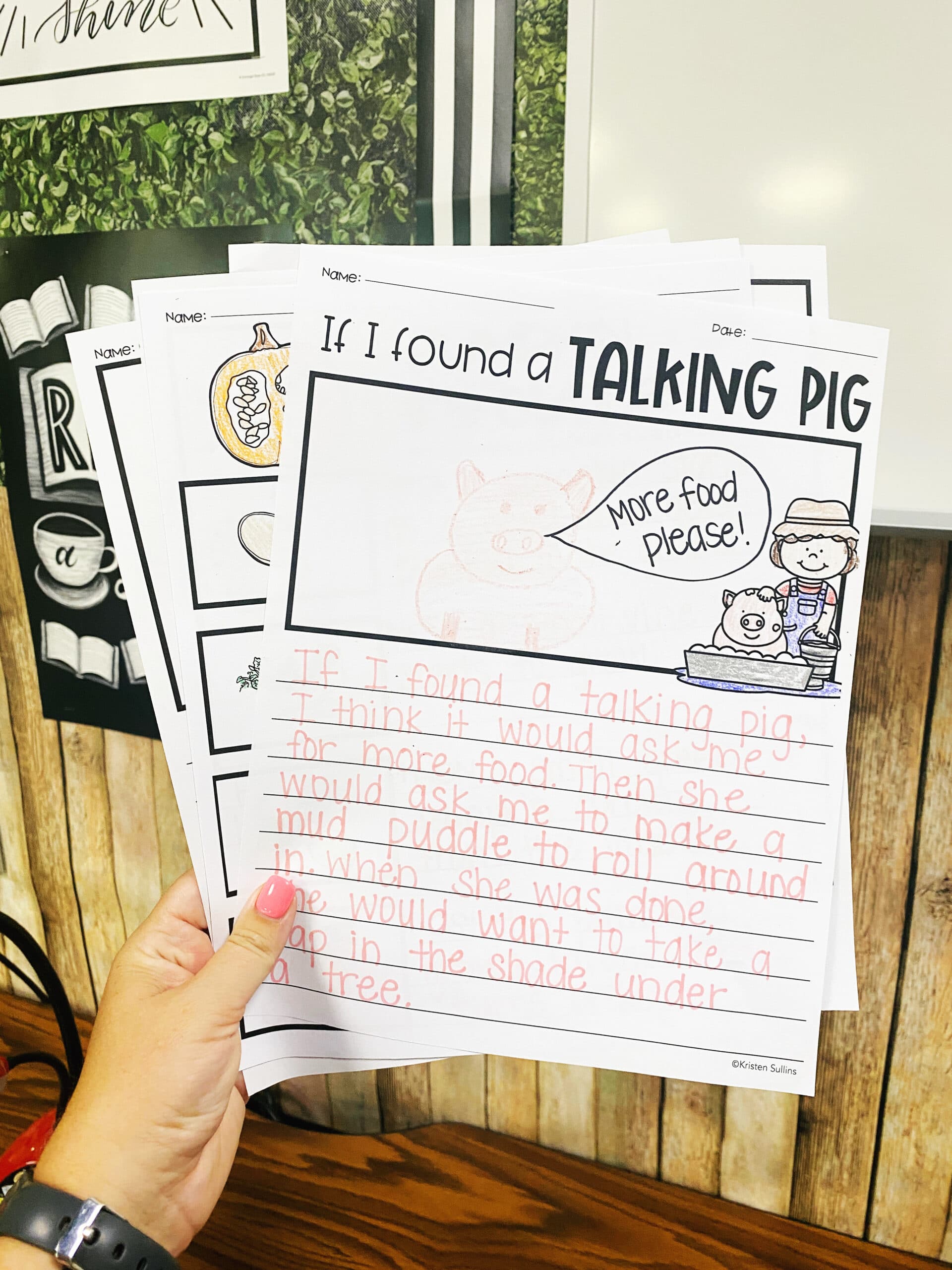 September Creative Writing Activities - Kristen Sullins Teaching