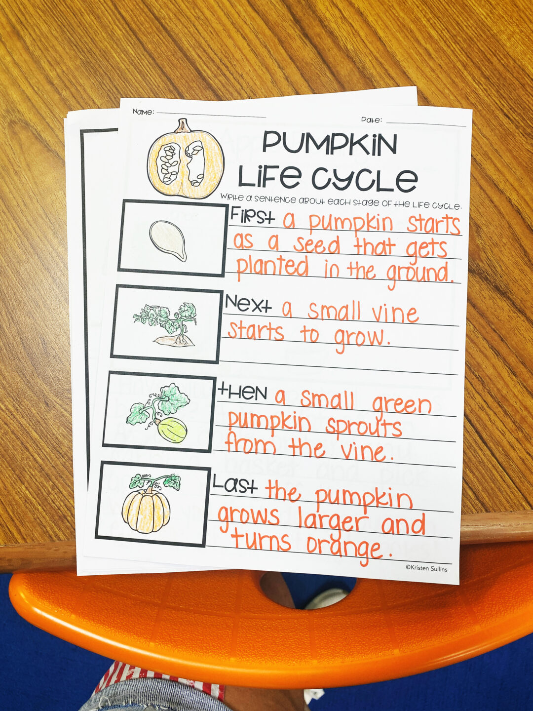 September Creative Writing Activities - Kristen Sullins Teaching