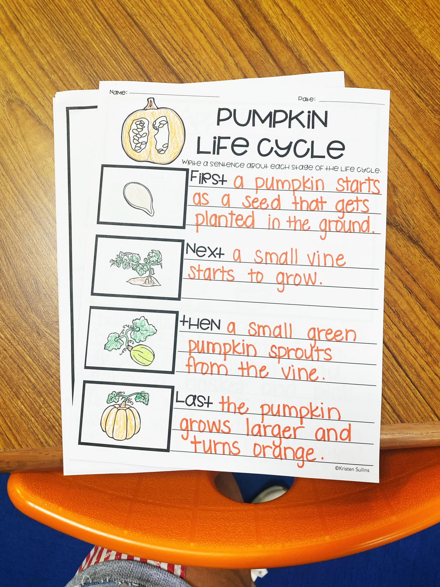 September Creative Writing Activities - Kristen Sullins Teaching