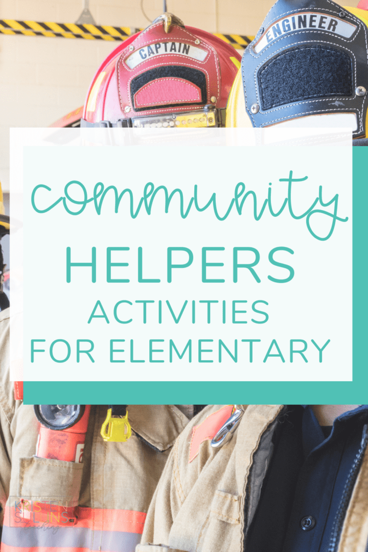 Community Helper Activities for First Grade - Kristen Sullins Teaching