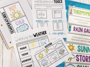 Weather Activities for First Grade - Kristen Sullins Teaching