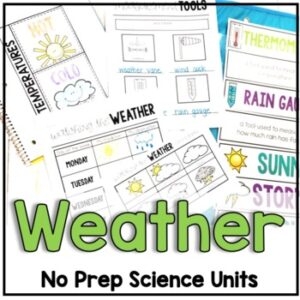 Weather Activities for First Grade - Kristen Sullins Teaching