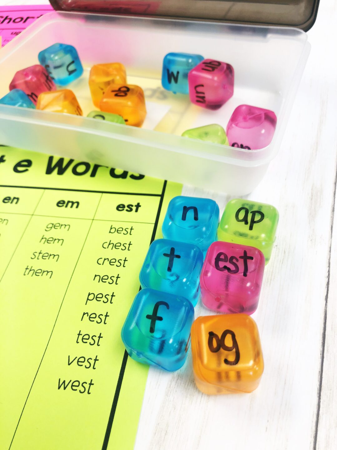 Word Building for First Grade - Kristen Sullins Teaching