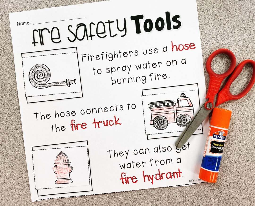 Fire Safety Teaching Ideas for First Grade - Kristen Sullins Teaching