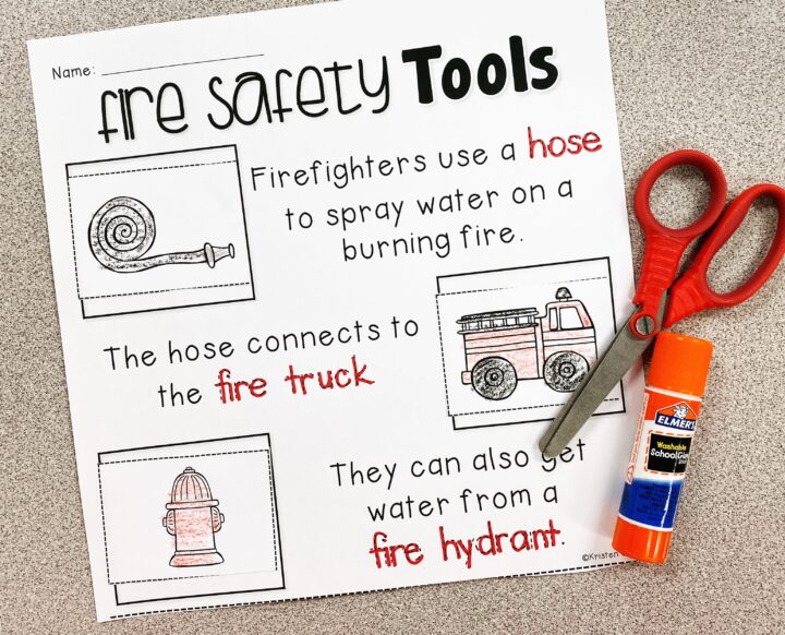 Fire Safety Teaching Ideas for First Grade - Kristen Sullins Teaching