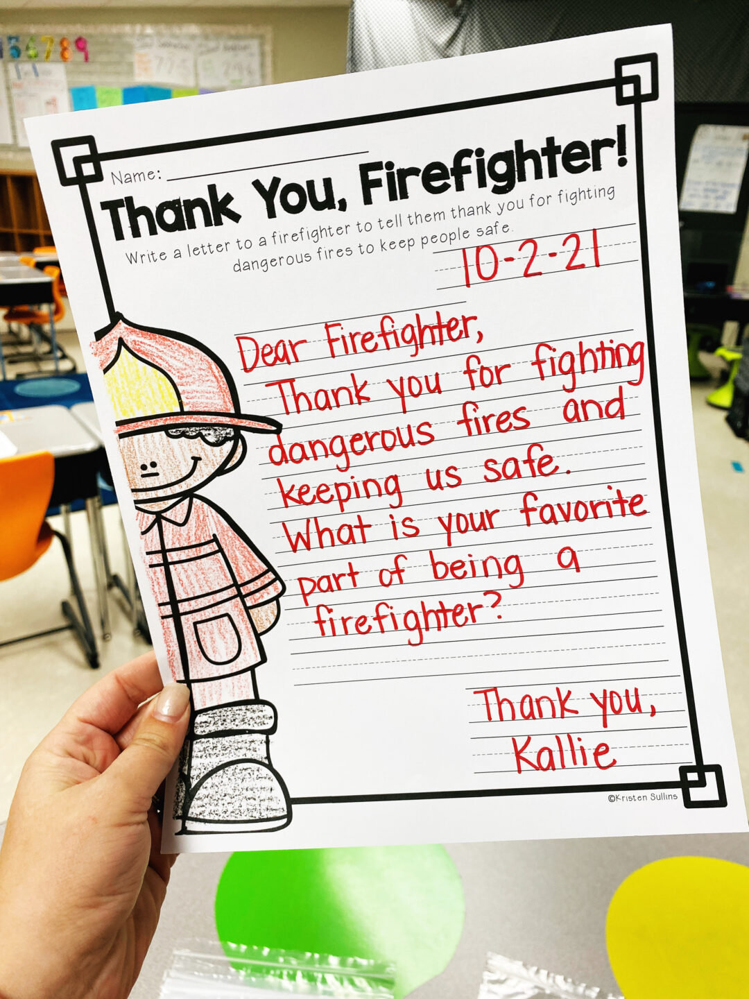 Fire Safety Teaching Ideas for First Grade - Kristen Sullins Teaching