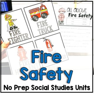 Fire Safety Teaching Ideas for First Grade - Kristen Sullins Teaching