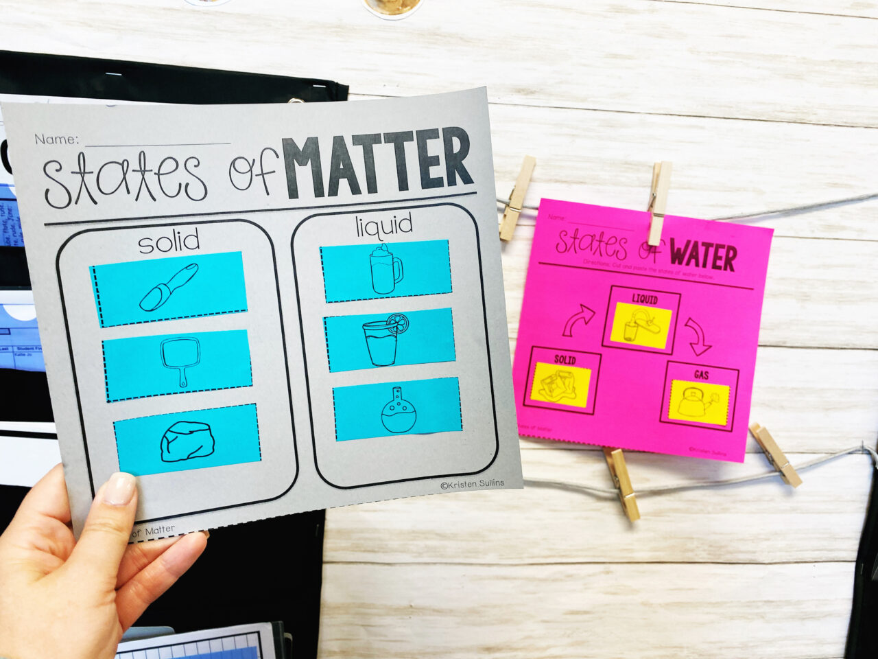 States of Matter for First Grade - Kristen Sullins Teaching