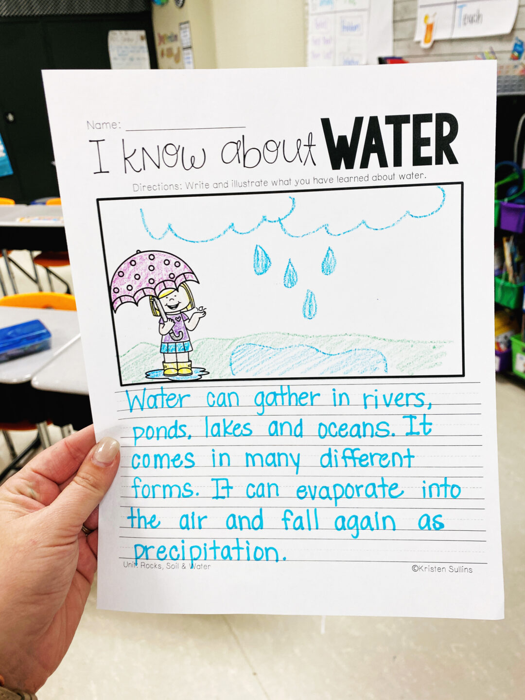 Rocks, Soil and Water for First Grade - Kristen Sullins Teaching