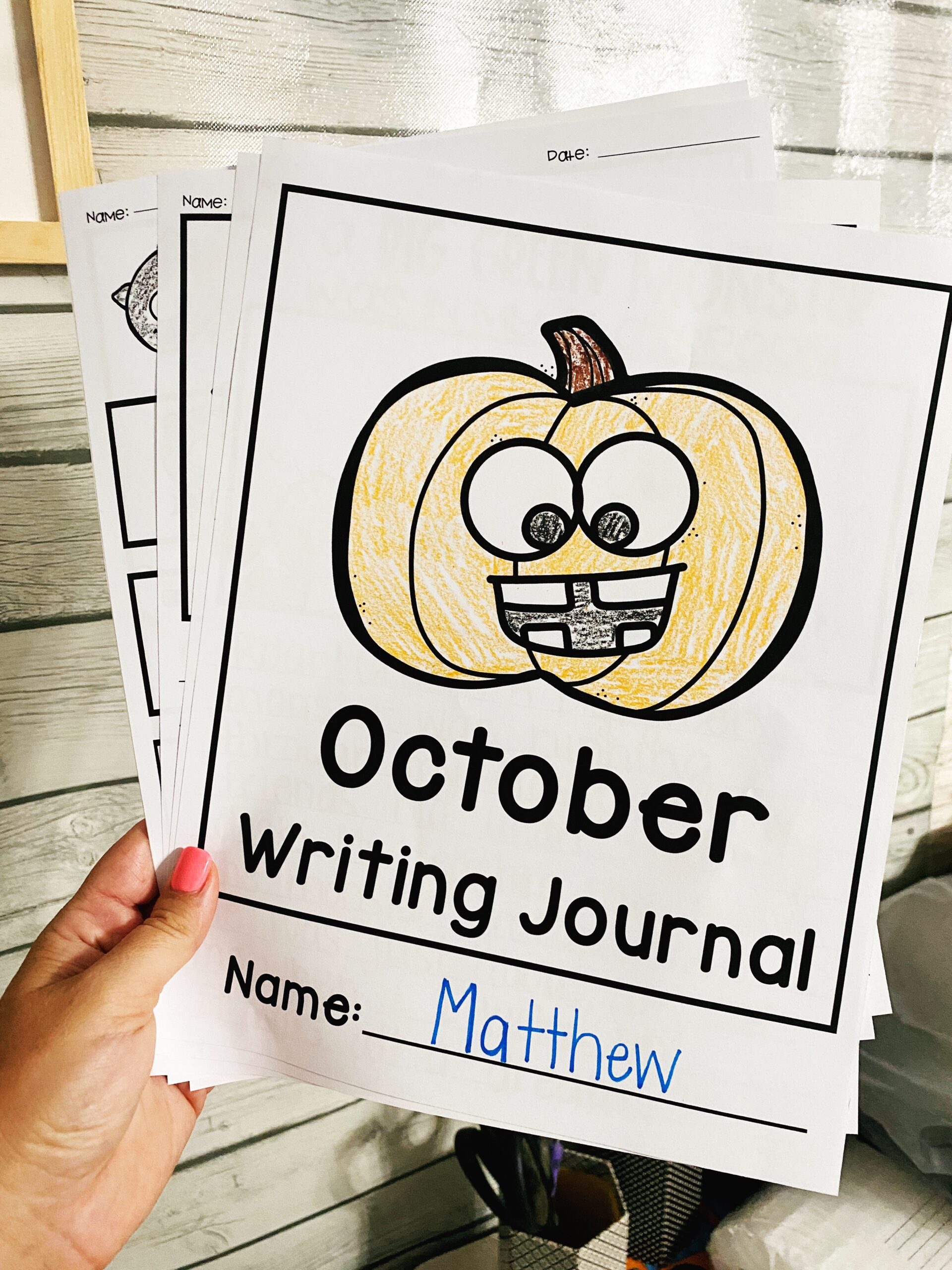 October Creative Writing Activities - Kristen Sullins Teaching