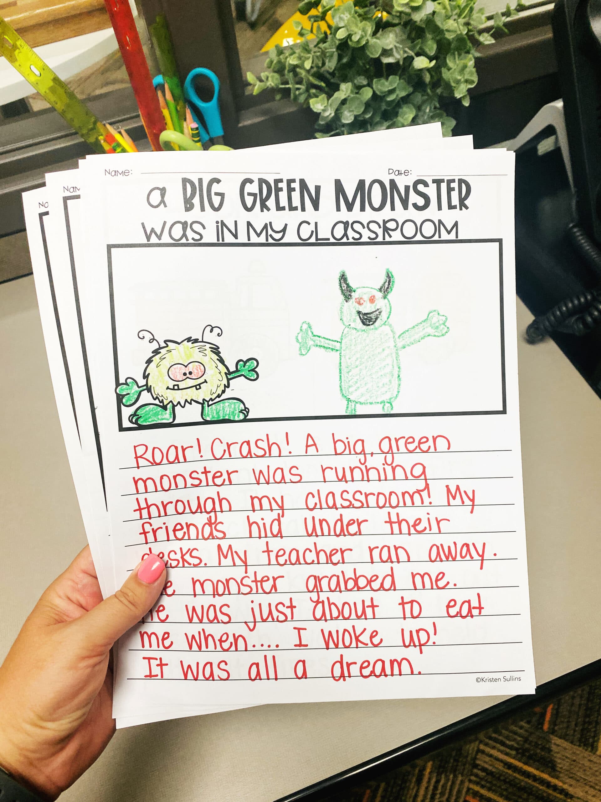 October Creative Writing Activities - Kristen Sullins Teaching