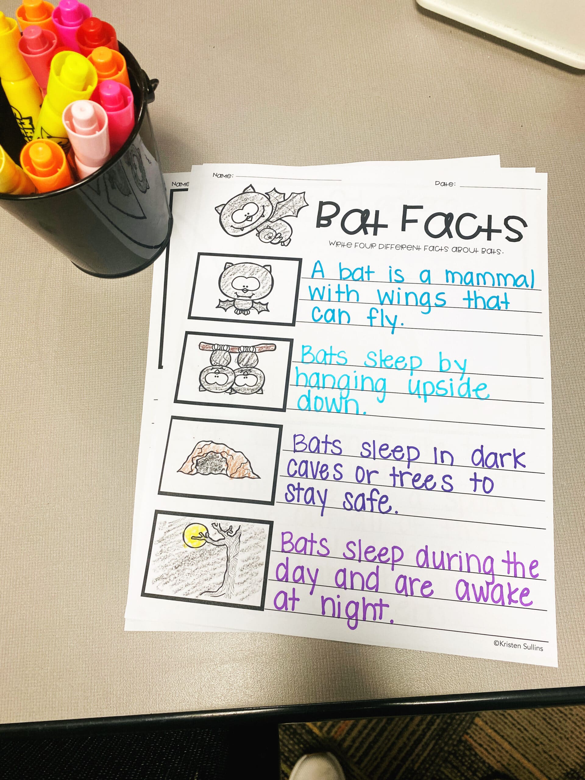 October Creative Writing Activities - Kristen Sullins Teaching