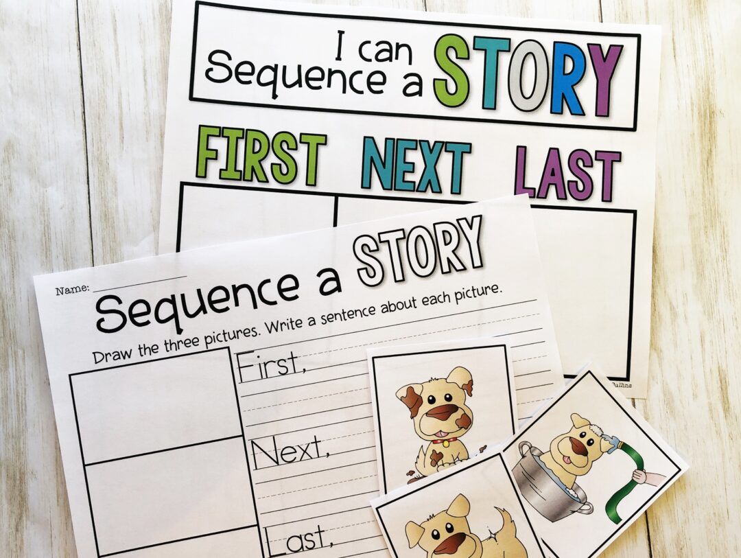 Retell Activities for First Grade - Kristen Sullins Teaching