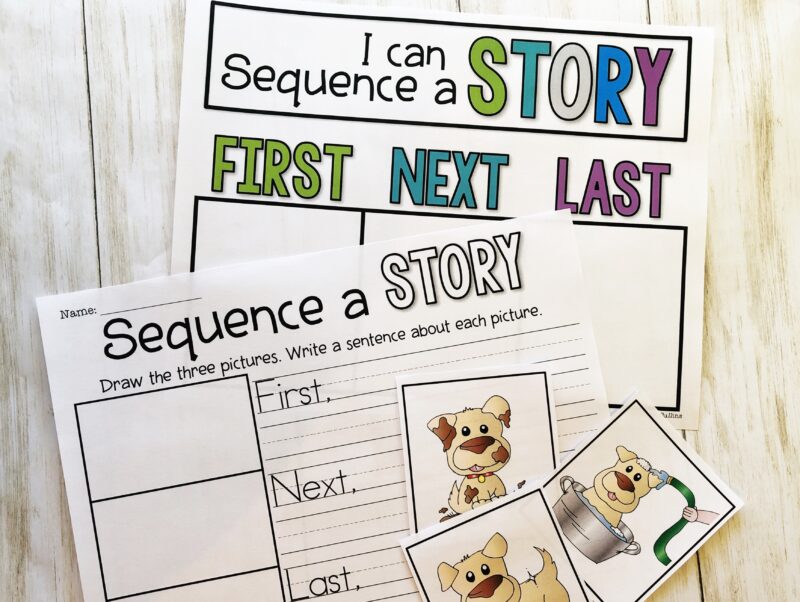 Retell Activities for First Grade - Kristen Sullins Teaching