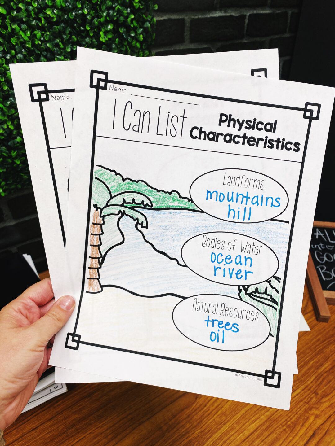 Geography for First Grade - Kristen Sullins Teaching