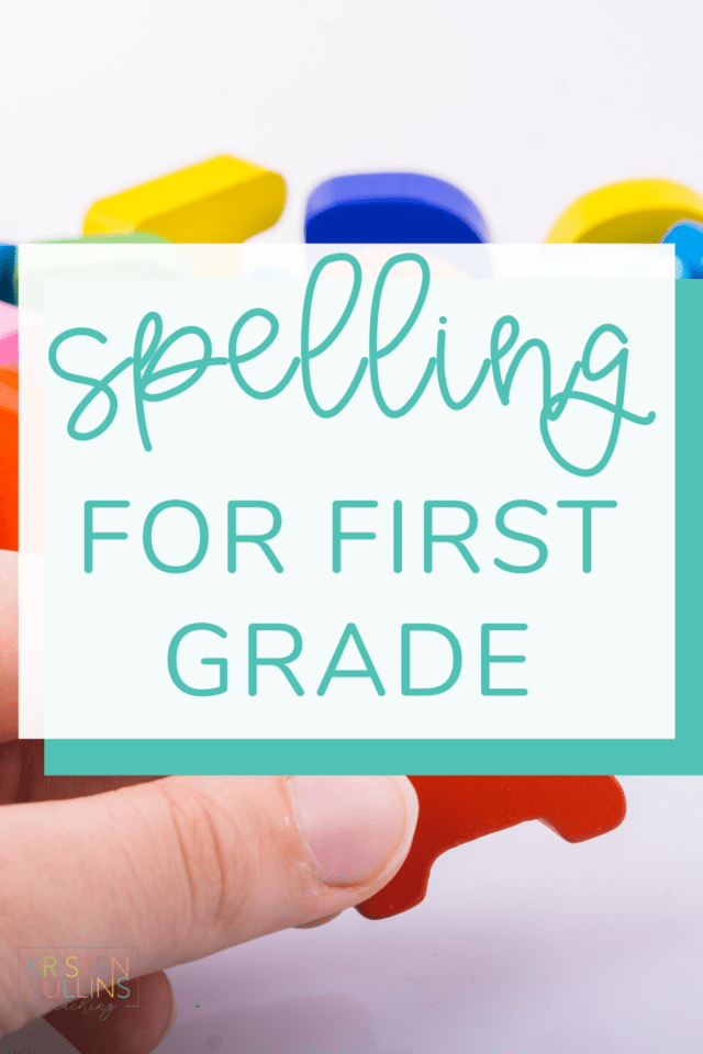 Spelling Tests for First Grade - Kristen Sullins Teaching