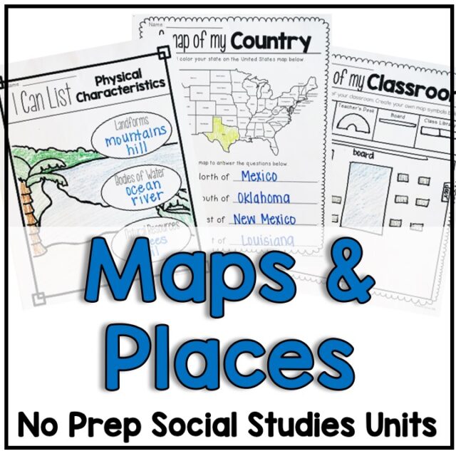 Geography for First Grade - Kristen Sullins Teaching