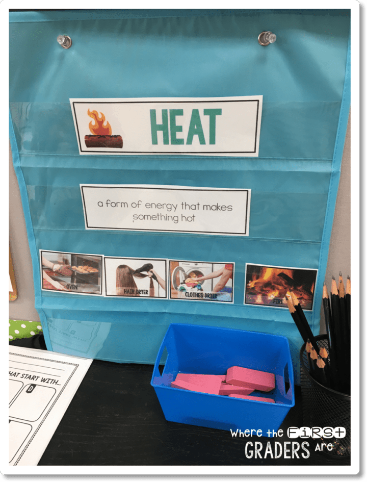 Matter and Energy for First Grade - Kristen Sullins Teaching