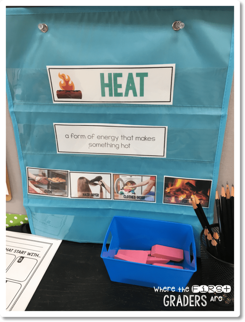 Matter and Energy for First Grade - Kristen Sullins Teaching