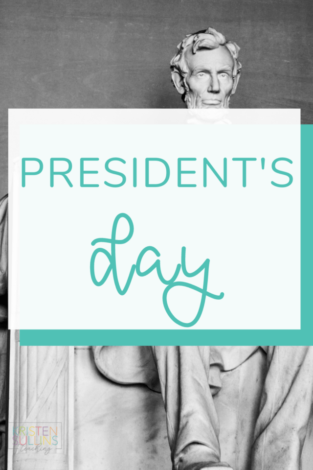 President's Day Activities for First Grade - Kristen Sullins Teaching