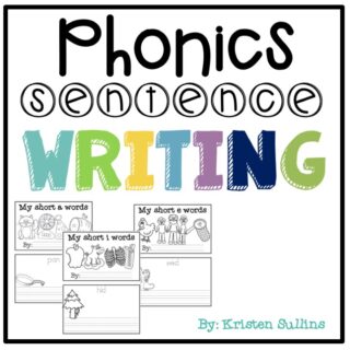 First Grade Phonics and Writing - Kristen Sullins Teaching