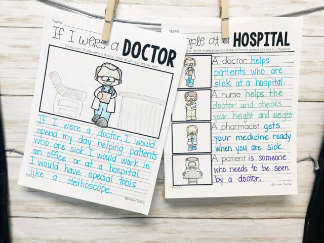 Going to the Doctor for First Grade - Kristen Sullins Teaching