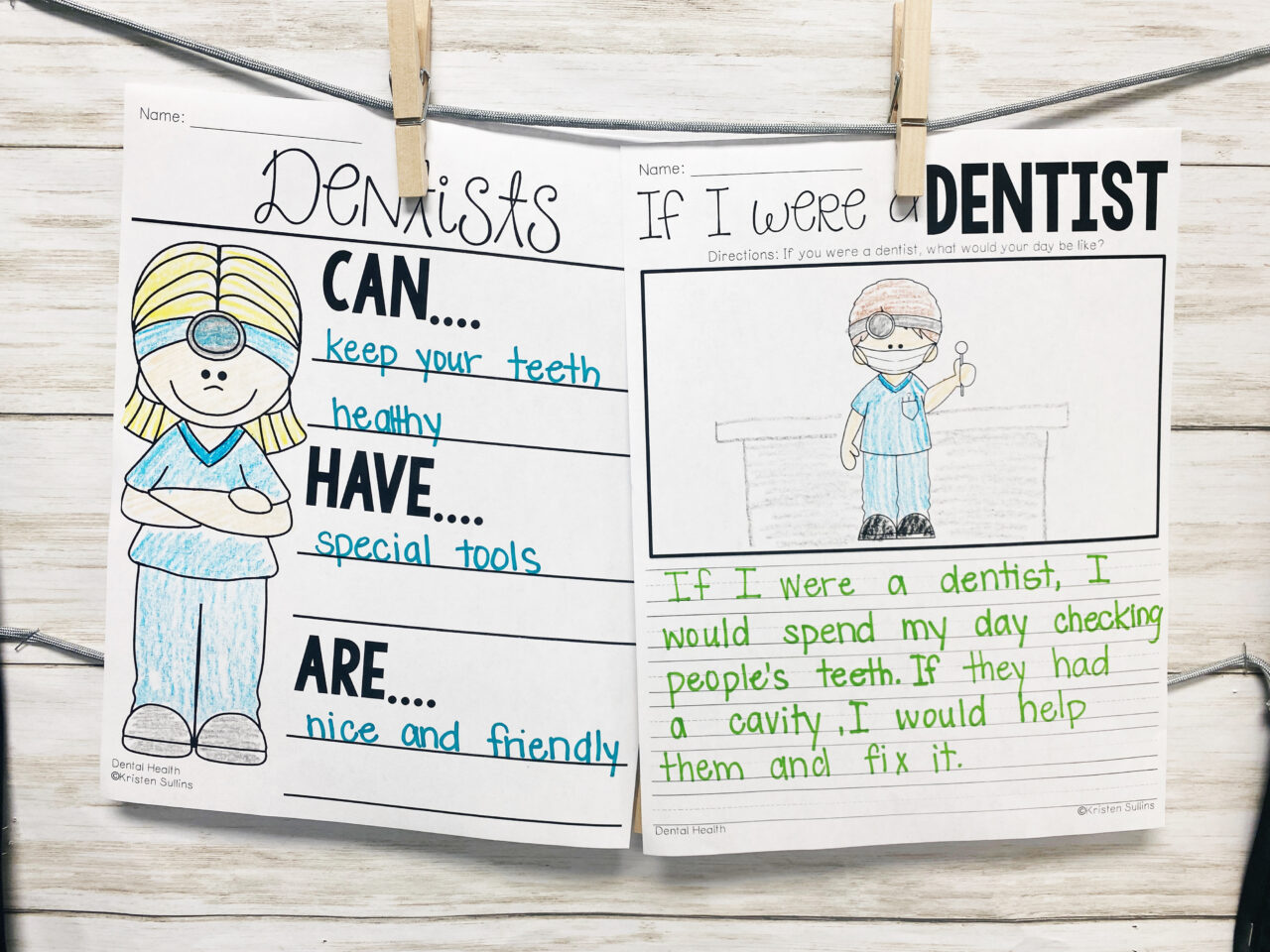 Dental Health for First Grade - Kristen Sullins Teaching