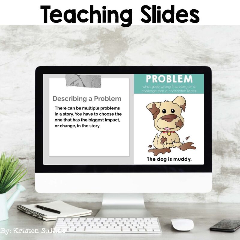 Problem and Solution for First Grade - Kristen Sullins Teaching