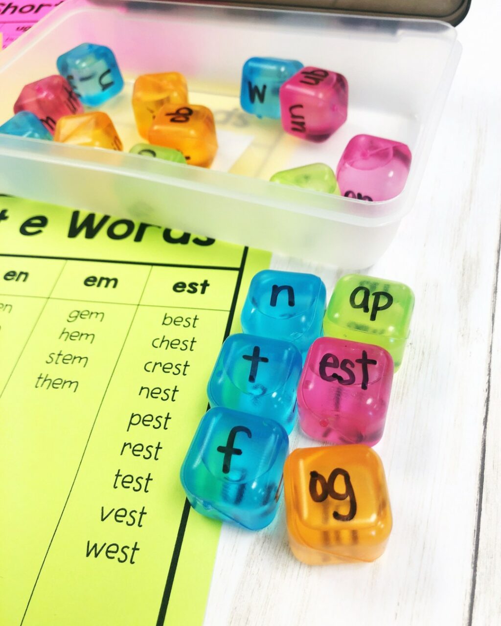 Spelling Lists for First Grade - Kristen Sullins Teaching