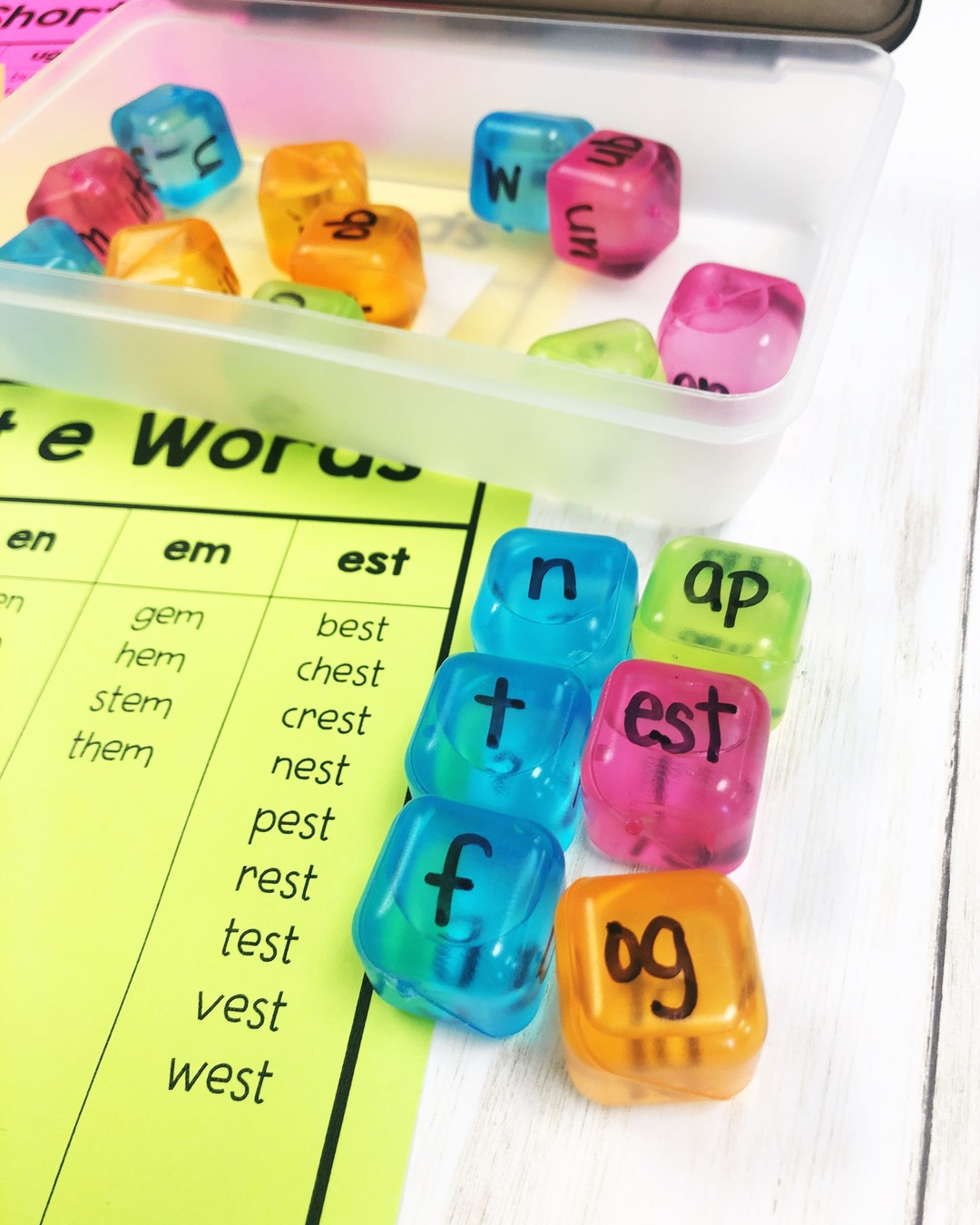 Spelling Lists for First Grade - Kristen Sullins Teaching