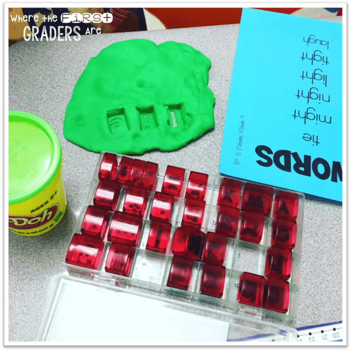 Spelling Series: Stamps and Playdough - Kristen Sullins Teaching