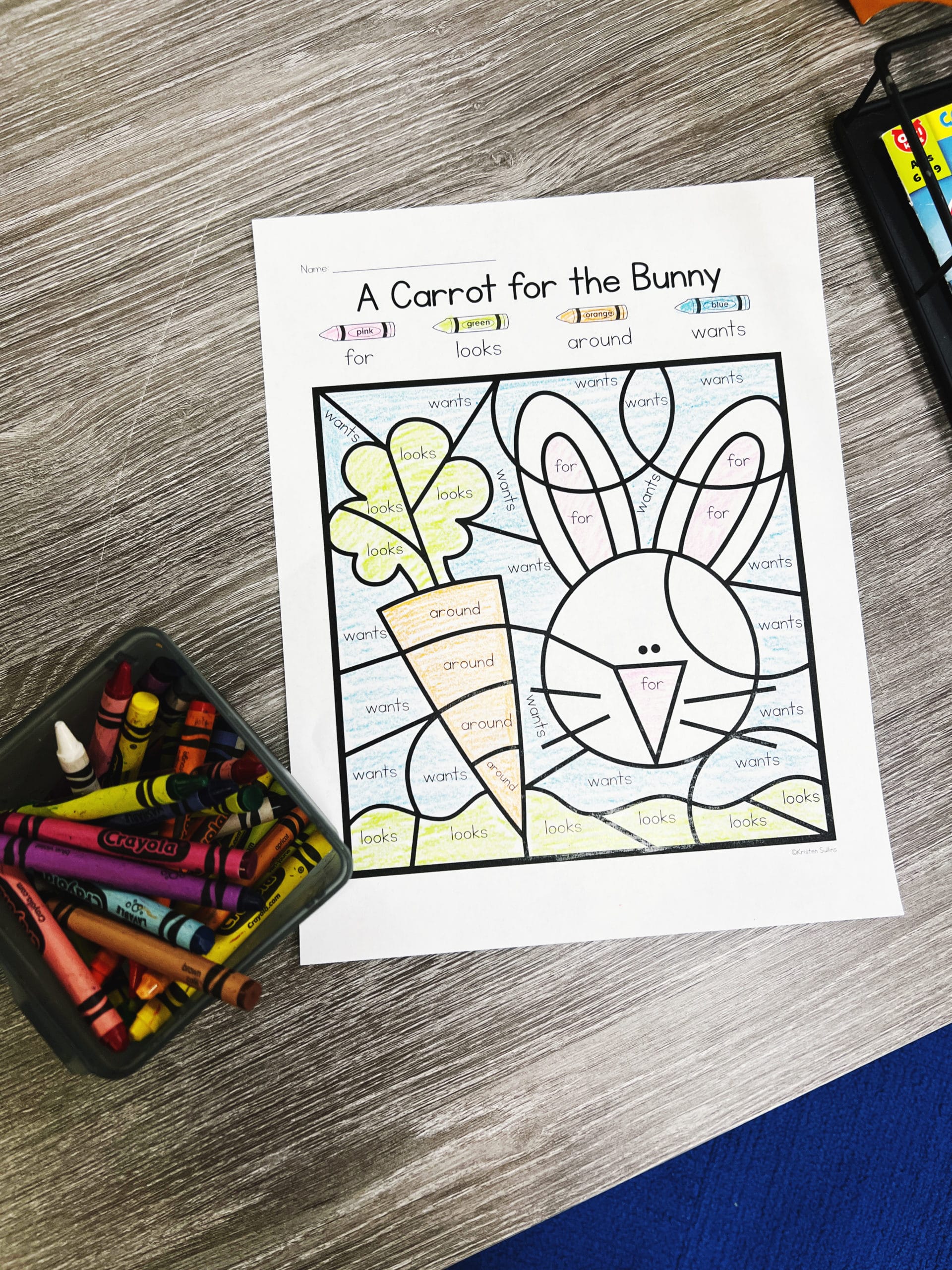 Easter Phonics and Fluency Activities - Kristen Sullins Teaching