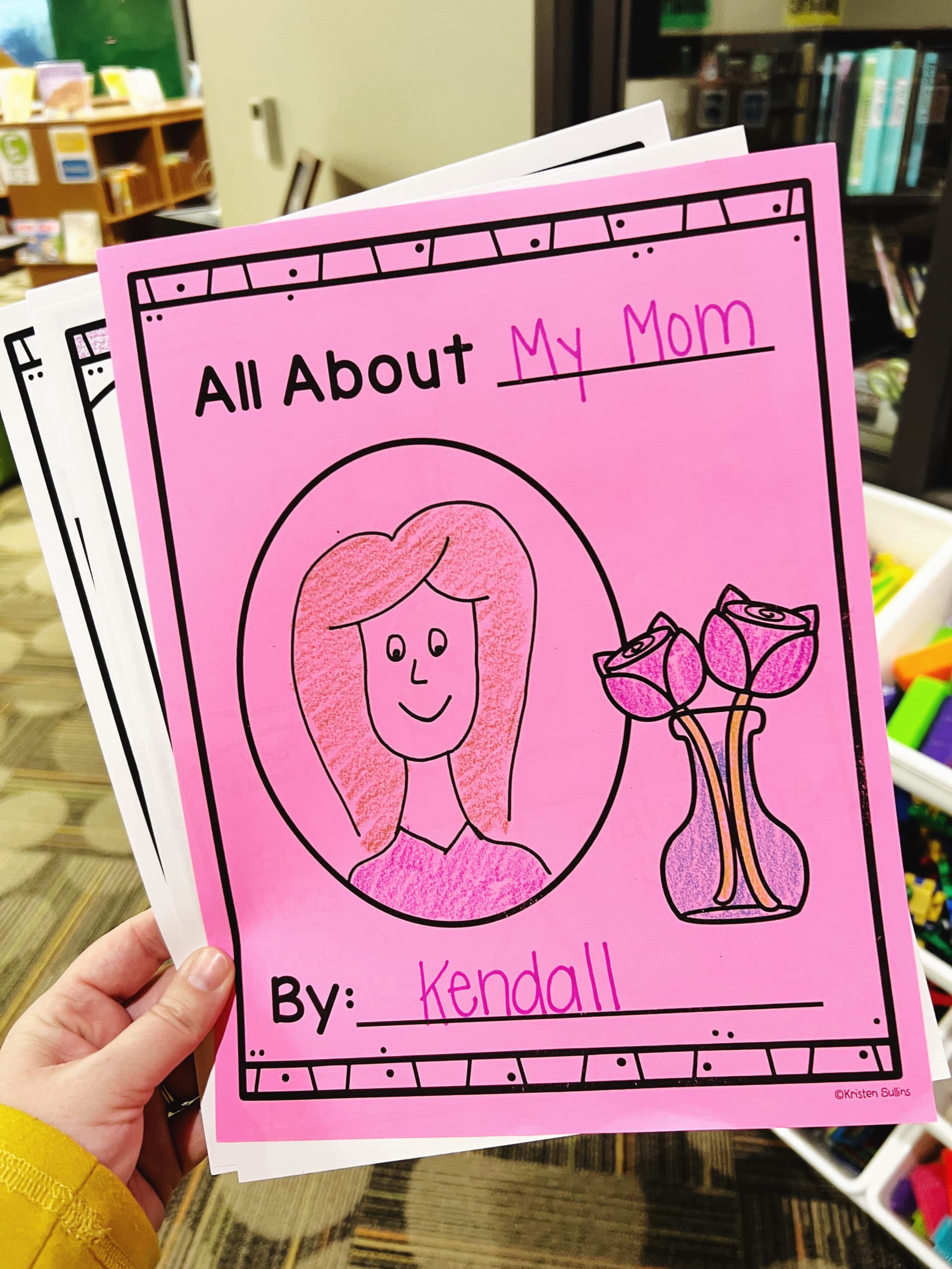 Mother's Day and Father's Day Activities for First Grade - Kristen ...