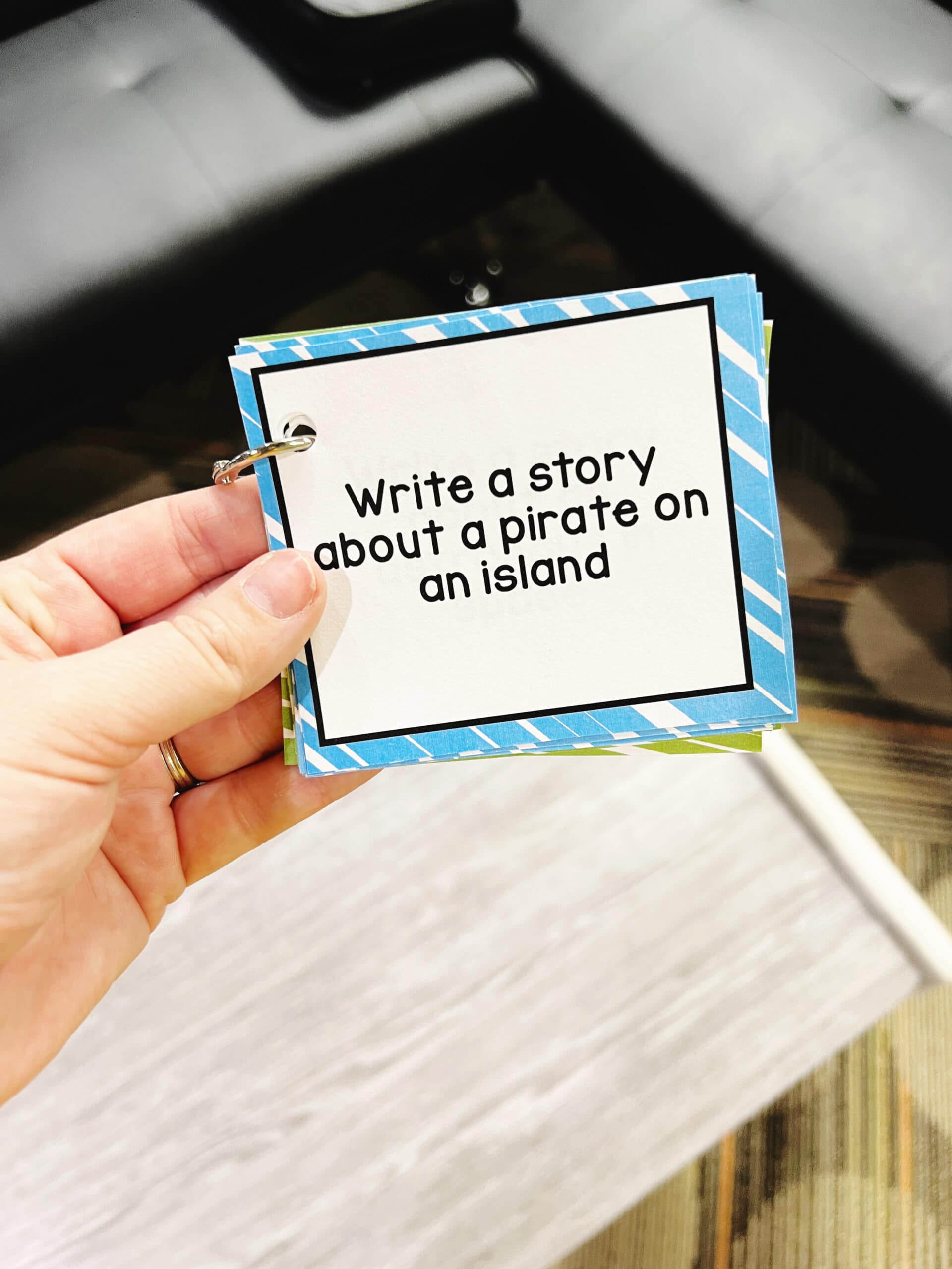 Writing Prompt Station for First Grade - Kristen Sullins Teaching