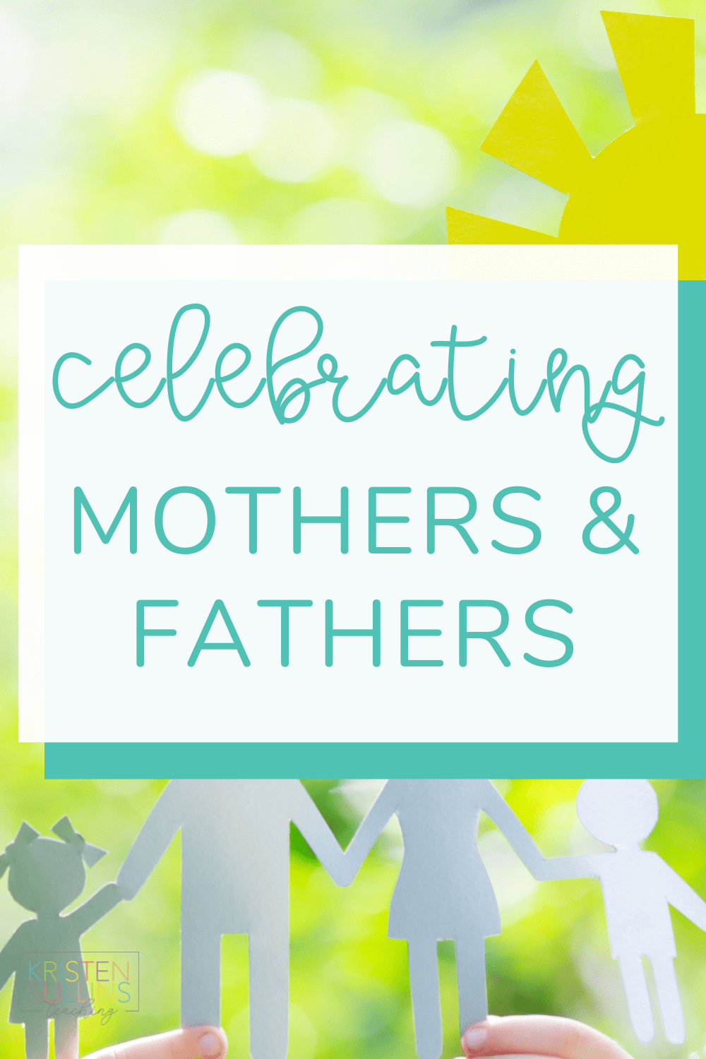 Mother's Day and Father's Day Activities for First Grade - Kristen ...