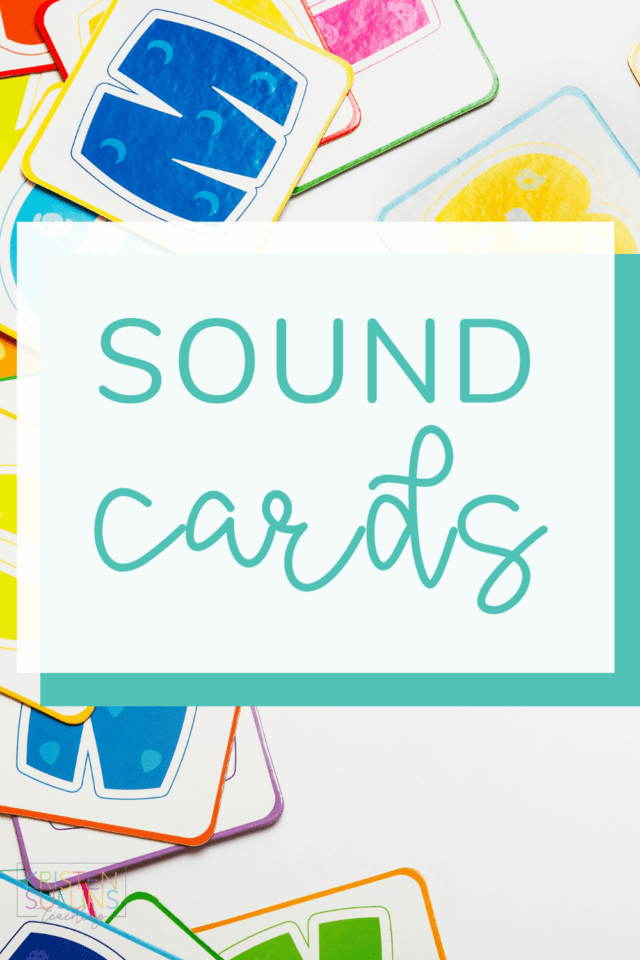 Sounds Cards for First Grade - Kristen Sullins Teaching
